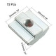 M6 Slide in T-Nut for 4040 Series Aluminum Extrusions Profile 15 Pcs - 40 Series-M6,15 pcs - Bed ...