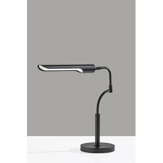 Zane LED Desk Lamp w. Smart Switch- Black - Bed Bath & Beyond - 39996234