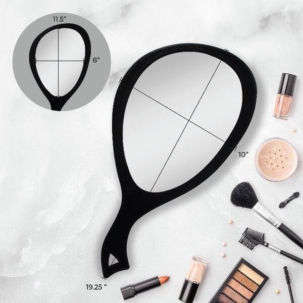 handheld mirror large