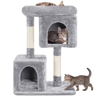 Multilevel Small Space Cat Tree with Condos - Bed Bath & Beyond - 38190233