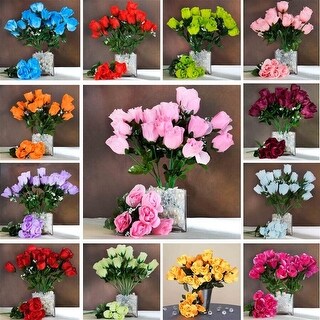 252 Pieces Silk Rose Buds - Bed Bath & Beyond - 42216523