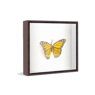 7x7 Shadow Box Frame Brown | 2.5 inches Deep Real Wood Traditional ...