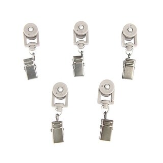 10 Sliders For Ch Track Traverse Rods Pewter - 4 x 4 x 4 - Bed Bath ...