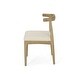 Cortina Fabric and Rubberwood Dining Chairs (Set of 2) by Christopher ...