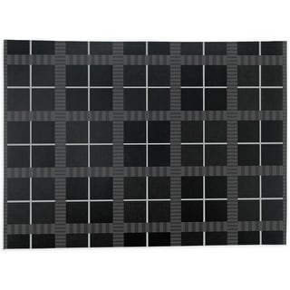 GRIDDY BLACK Kitchen Mat By Kavka Designs - Bed Bath & Beyond - 38248116