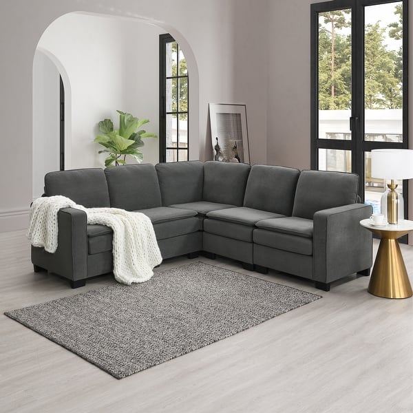 square arm corner sofa