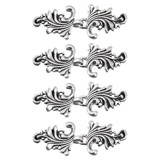Cloak Clasp, 4 Pairs Sew on Fasteners Hooks and Eyes Clasps - Bed Bath ...