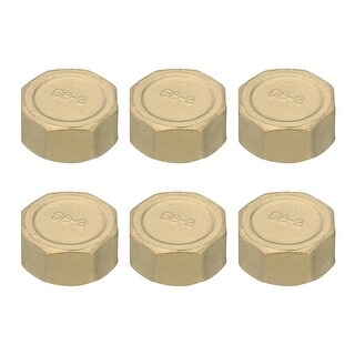 Male Thread Brass Hex Pipe Plug, External Hex Cap Pipe Plugs Fittings ...