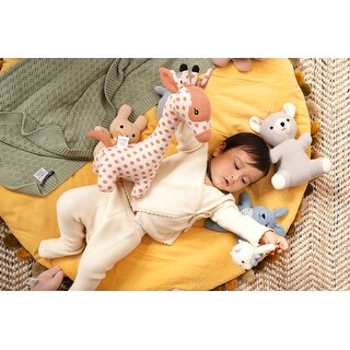 Expobazaar Soft Spotty (Peach Powder, Ivory) Stuffed Toy - Bed Bath ...