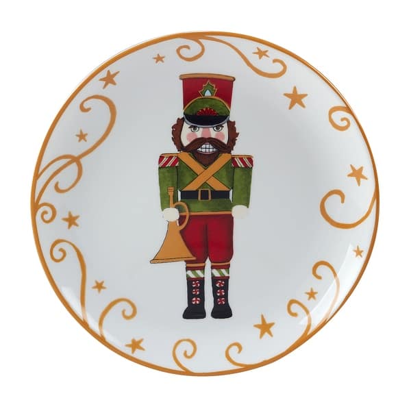 christmas nutcracker plates