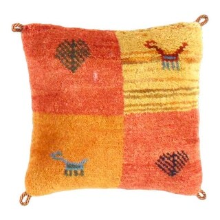Canvello Lori Baft Rust Orange Throw Pillows - 16"X16" - Bed Bath ...