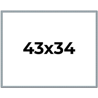 43x34 Frame Rustic Sky Blue Solid Wood Picture Frame | 0.75 Inch - Bed ...