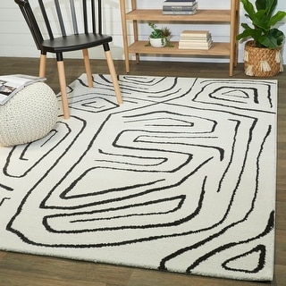 Pollock Modern Abstract Area Rug - Bed Bath & Beyond - 33045784
