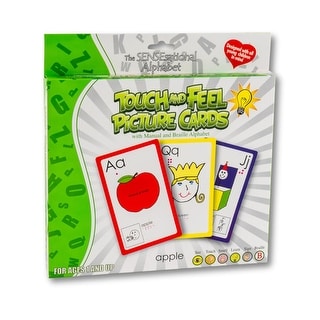 The SENSEsational Alphabet Touch and Feel Picture Cards, Scratch and ...