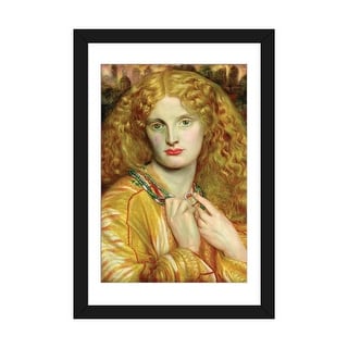 iCanvas "Helen of Troy, 1863" by Dante Gabriel Charles Rossetti - Bed ...