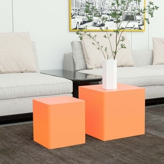 Square Side Table/Coffee Table/End table Set of 2 - Bed Bath & Beyond ...