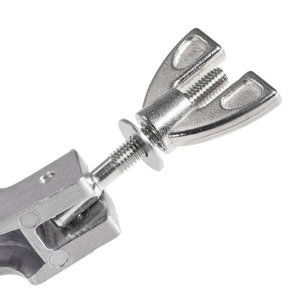 Vacuum Clamp 41mm x 20mm KF10 Clamp Wing Nut with Center Ring - Silver ...