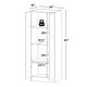 Prepac Elite Deep Storage Cabinet with Adjustable Shelves for Garage ...
