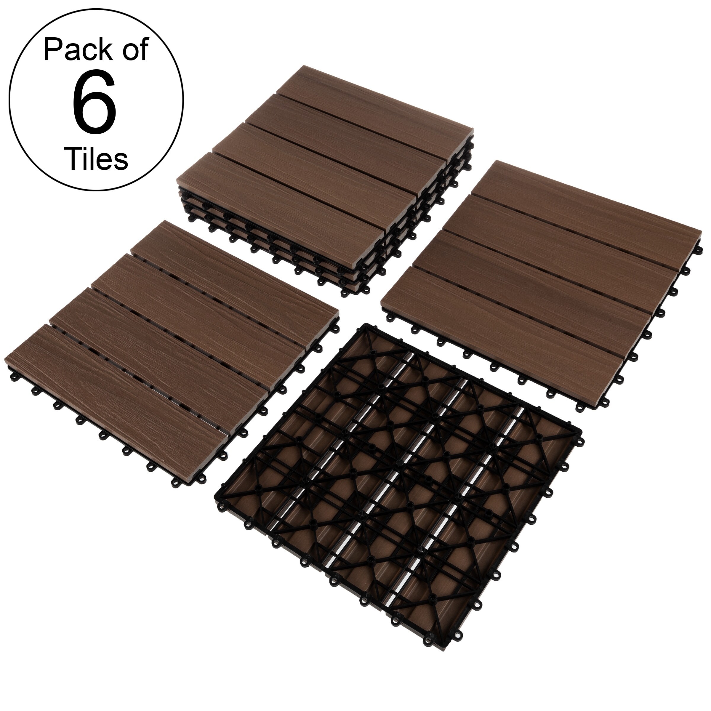 Premium Oiled Teak Wood String Tile 31.4"x19.6" - 31.4" x 19.6" - On ...