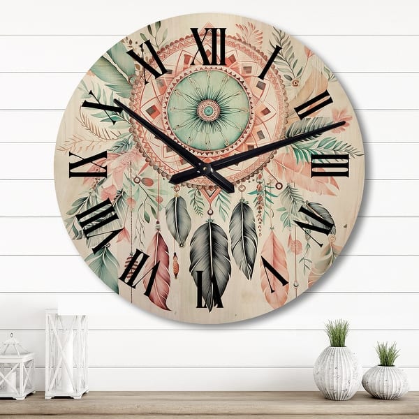 pastel clock