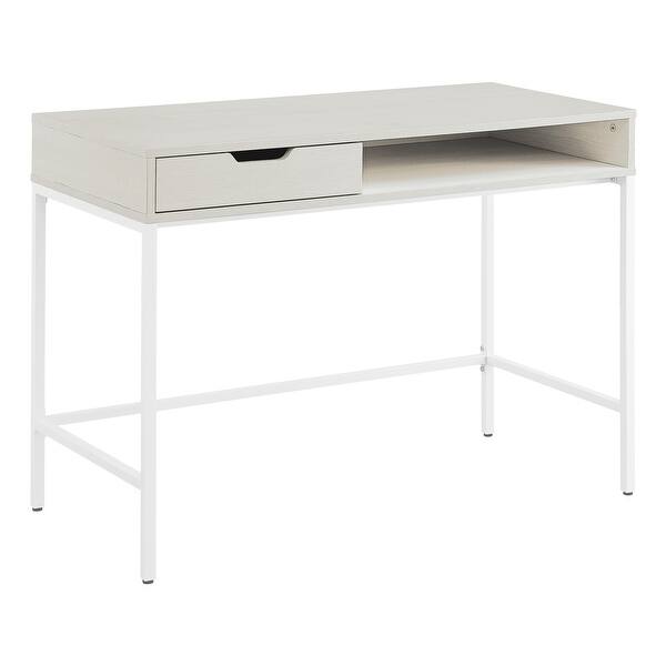 OS Home & Office Furniture Writing Desk with Pencil Drawer and Storage ...