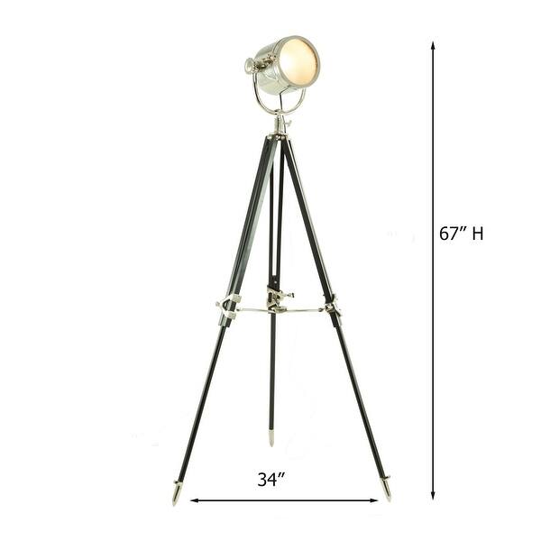 Hollywood Studio 67-inch Large Director's Spot Light Tripod Floor Lamp ...