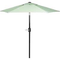 6 Ft Outdoor Patio Umbrella,Market Umbrellas,Sage Green - Bed Bath ...