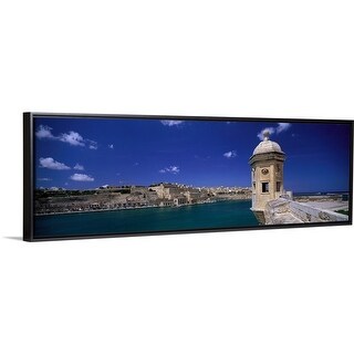 "Valletta Malta" Black Float Frame Canvas Art - Bed Bath & Beyond ...
