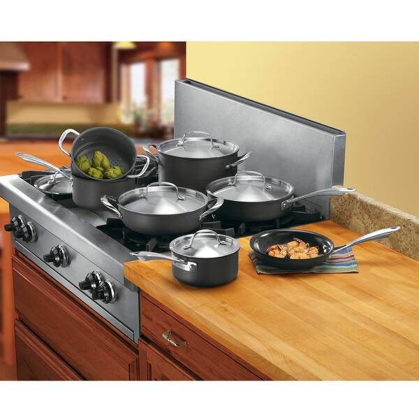 Cuisinart Greengourmet Hard Anodized 12 Piece Set Bed Bath And Beyond