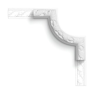 P-101A Orac Decor High Density High Impact Polystyrene Corner used with ...