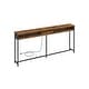 Charging Console Table with Outlets and USB Narrow Entryway Table for ...