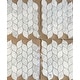 Marble Leaf Pattern Wall & Floor Mosaic Tiles - Bed Bath & Beyond ...