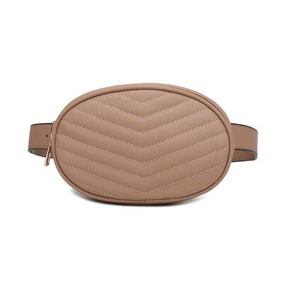 MKF Collection Fatima Quilted Chevron Women's Belt Bag by Mia K ...