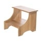 Teak Step Stool for Kids - Bed Bath & Beyond - 39191305