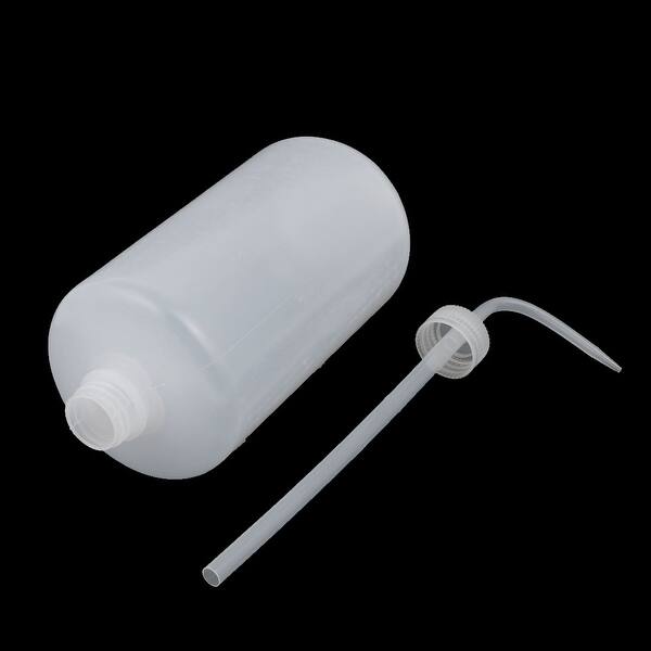 Lab Laboratory Bent Tip Plastic Liquid Water Storage Squeeze Bottle ...