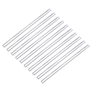 Acrylic Round Rod,13mm x 12-inch Clear,Solid Plastic PMMA Bar Stick ...