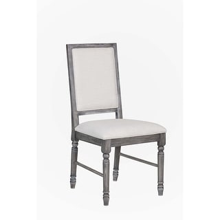 Weathered Gray Finish Side Chair - Bed Bath & Beyond - 42536481