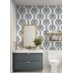 NextWall Floral Ogee Peel and Stick Wallpaper - Bed Bath & Beyond ...