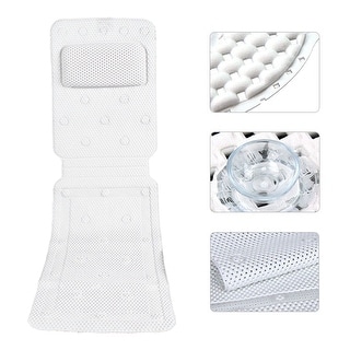 Non-Slip Full Body Bathtub Mat - PVC Cushion - Bed Bath & Beyond - 40004383