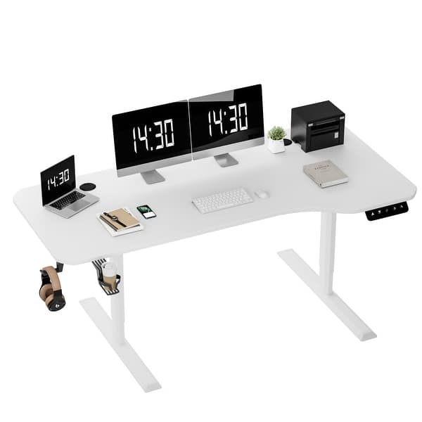 Homall Electric Height Adjustable Standing Desk - On Sale - Bed Bath ...