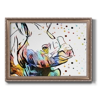 Motley Crew in Color IV Premium Framed Canvas- Ready to Hang - Bed Bath ...