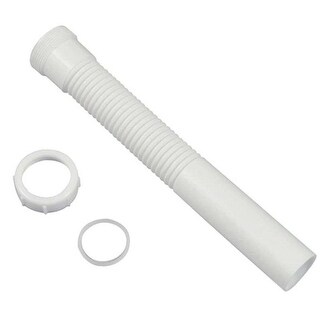 Danco 51069 Universal Flexible Tailpiece Extensio, Plastic, 1-1/2" x 11 ...