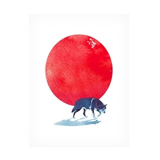 Robert Farkas 'Fear The Red' Canvas Art - Bed Bath & Beyond - 39535805