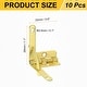 Box Quadrant Hinge, Box Hinge Cases with Side Rail Retaining Arm 90 ...