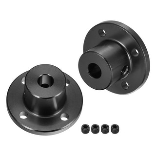H15xD15 Rigid Flange Coupling Motor Shaft Coupler DIY 2pcs - Bed Bath ...