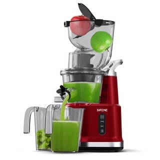 Cold Press Juicer Machines with 83mm Big Mouth, Whole Slow Masticating ...