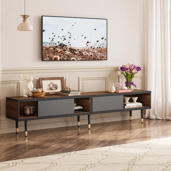 JASIWAY Modern Light Luxury TV Stand - Bed Bath & Beyond - 37009581