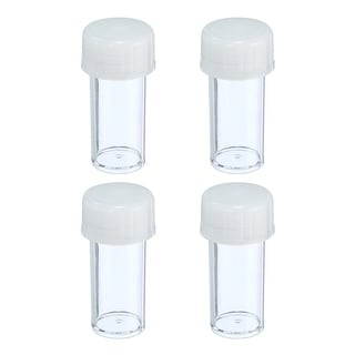 10mL Sample Cups Sample Containers Leak Proof Screw Cap for Lab Home ...