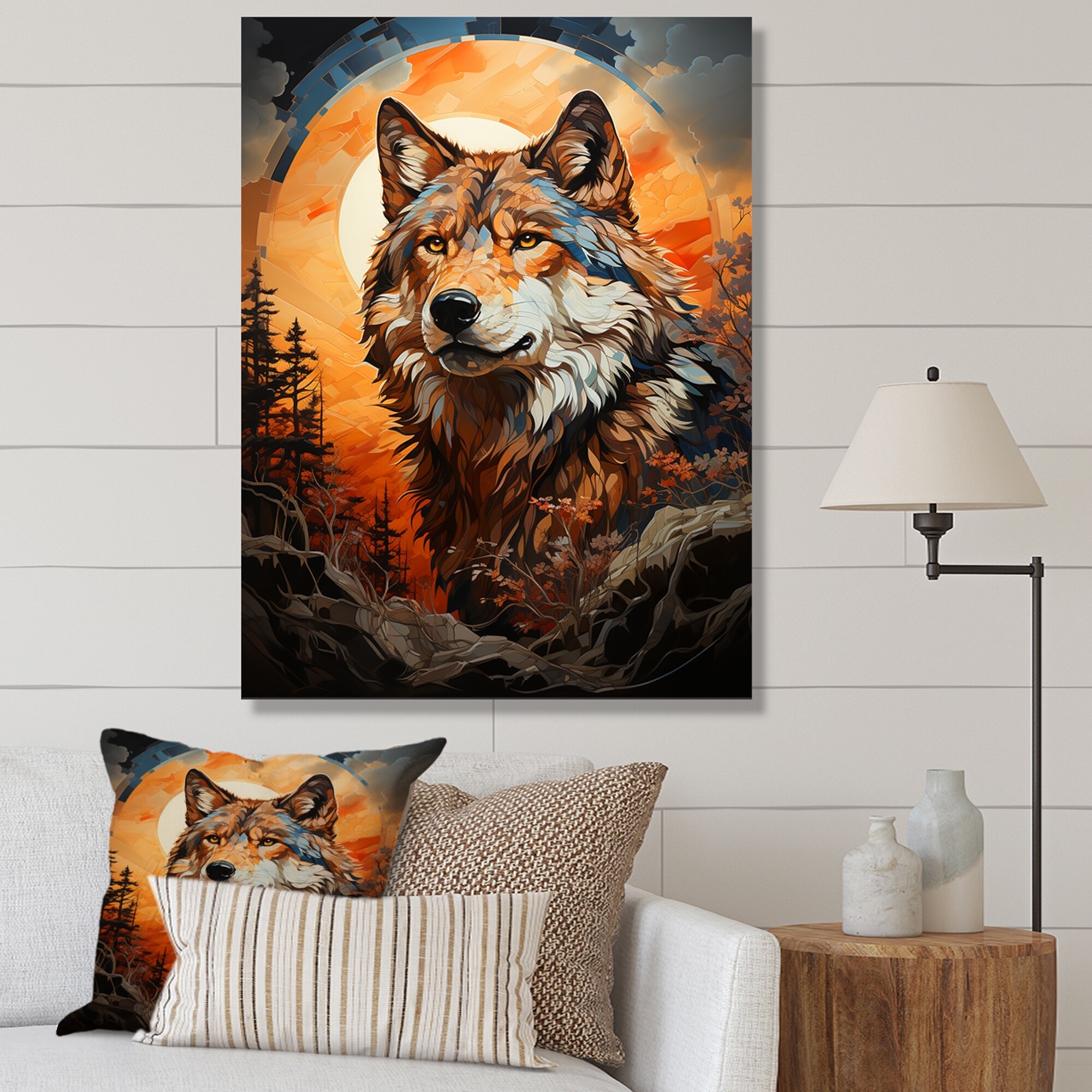 native american wolf designs