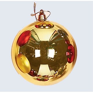 200mm Shatterproof Plastic Ball, Gold - 6" - Bed Bath & Beyond - 38376673